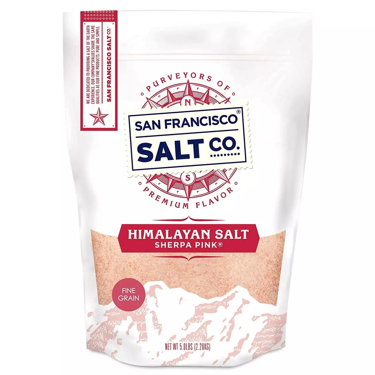 San Francisco Salt Co Sherpa Pink himalajska sol