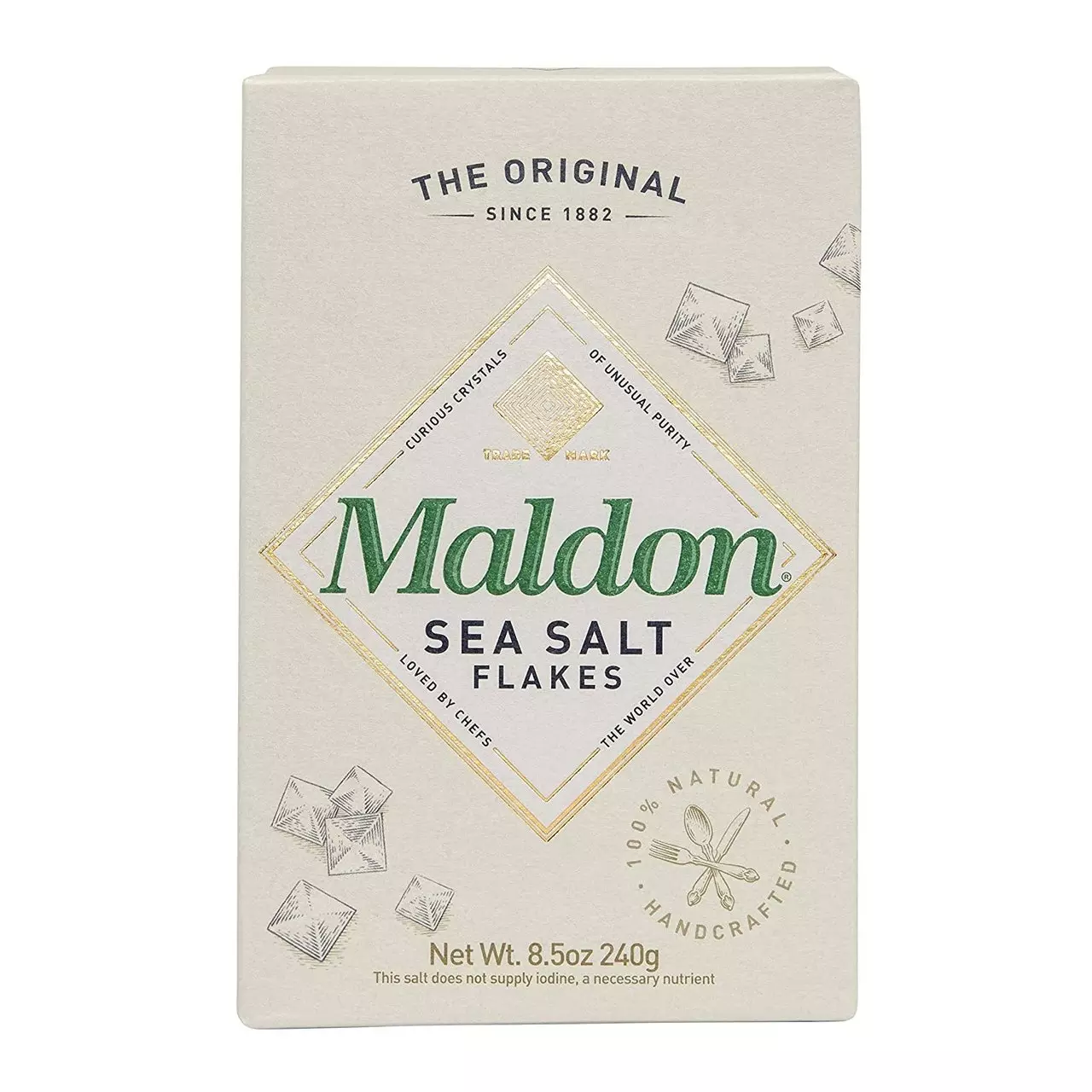 Flocons de sel de mer de Maldon