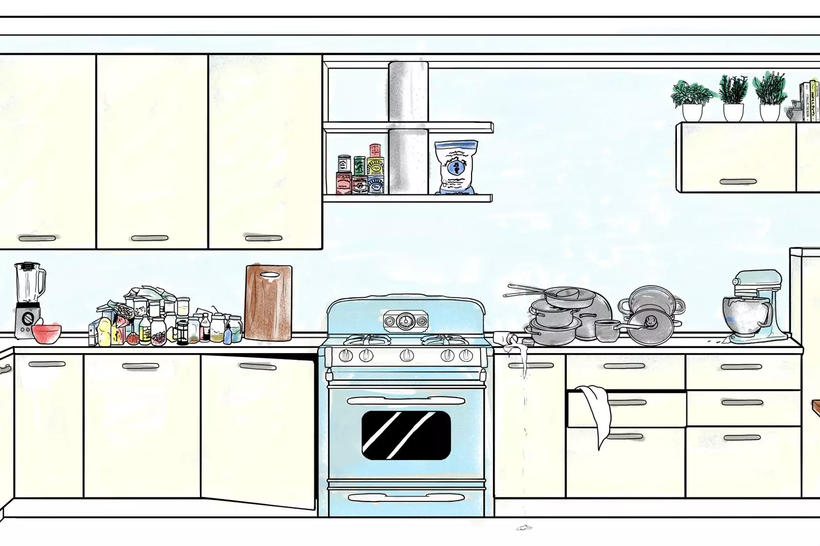 Ôfbylding kin befetsje Indoors Room Appliance Kitchen en Oven