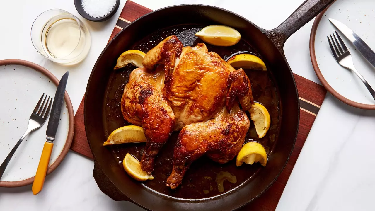 Quick Roast Chicken