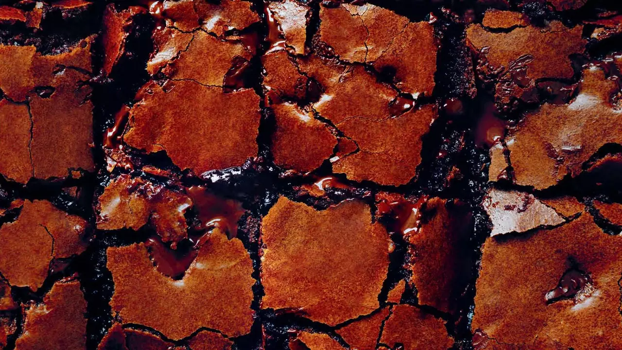 Brownies aux morceaux de chocolat fondus