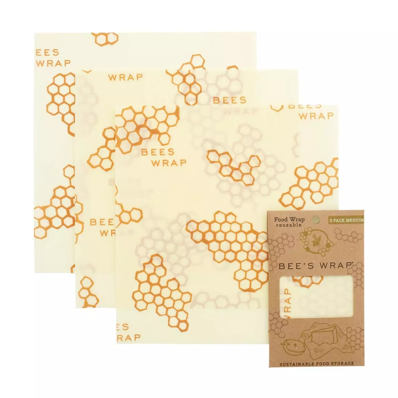 Bee's Wrap Medium 3 пакет