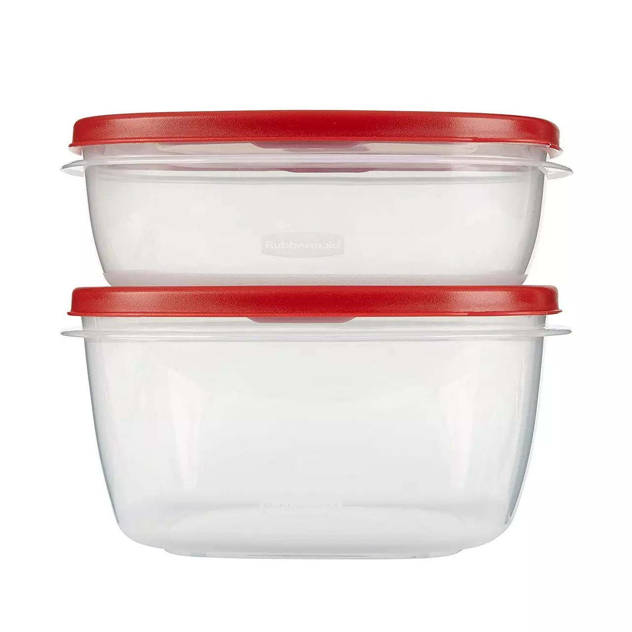 Rubbermaid 4pc Easy Find Lids Food Storage Containers Red.
