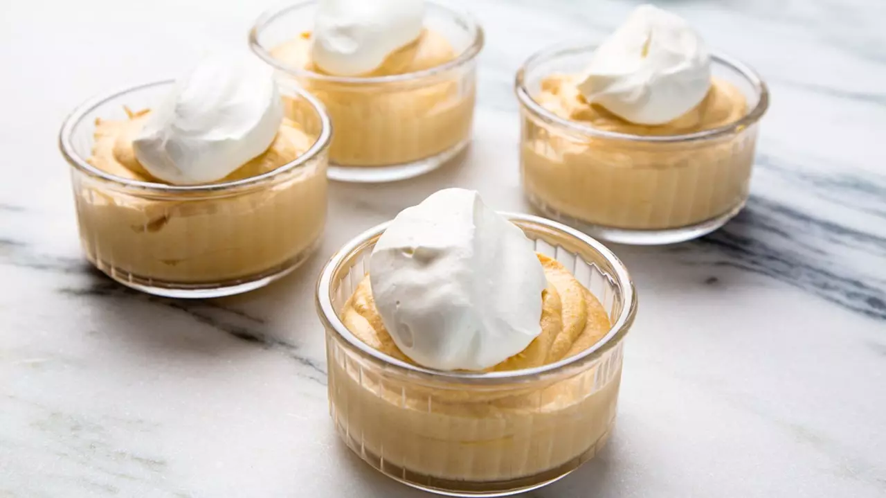 3-Sangkap nga Pumpkin Mousse