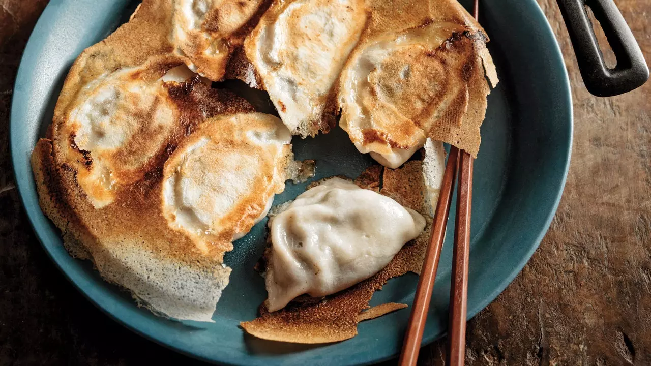 Lamm a Gréng Squash Dumplings