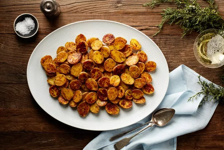 Crispy Baby Yukon Gold Potatoes