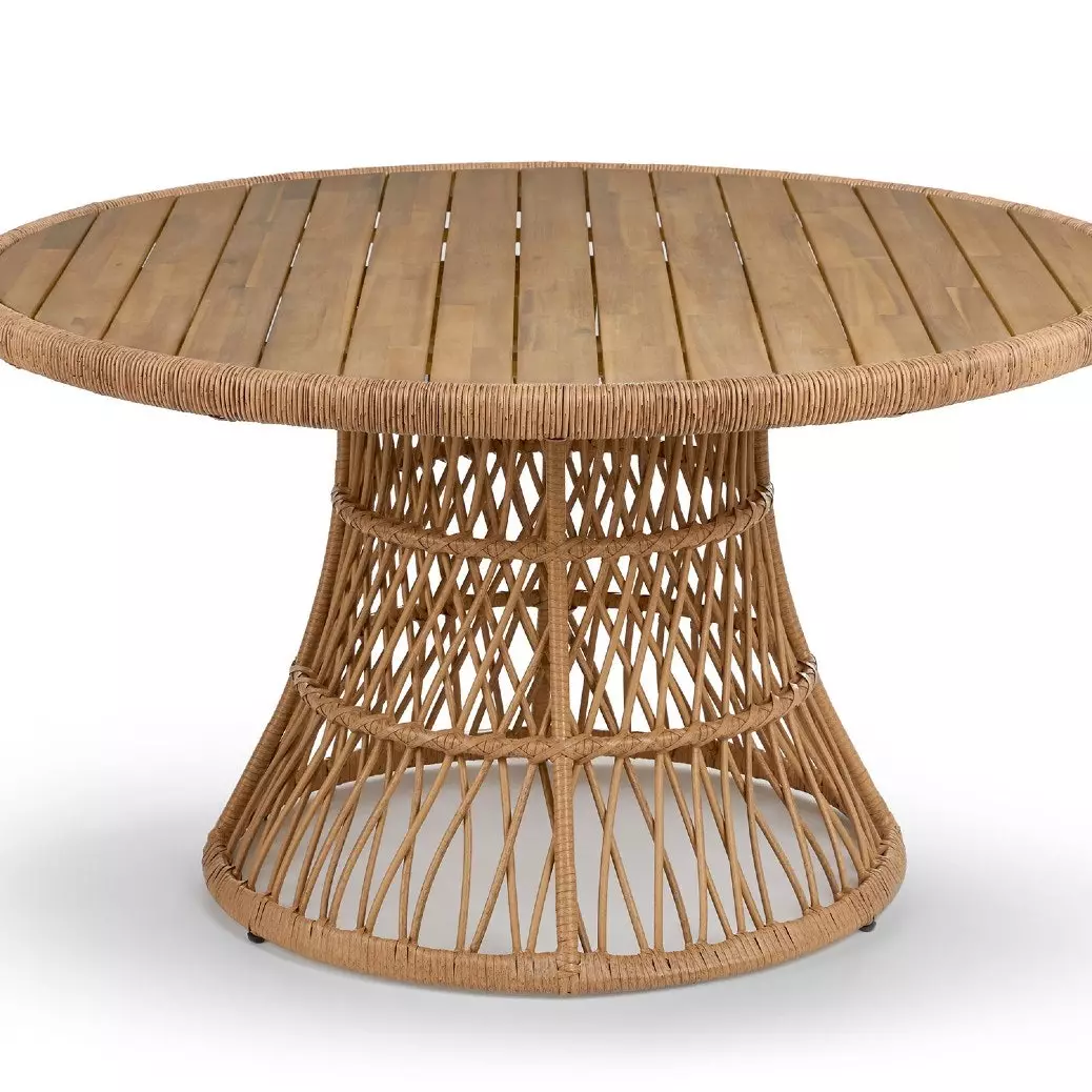 Vanjski stol za blagovanje od Calliope Bacacia Wood