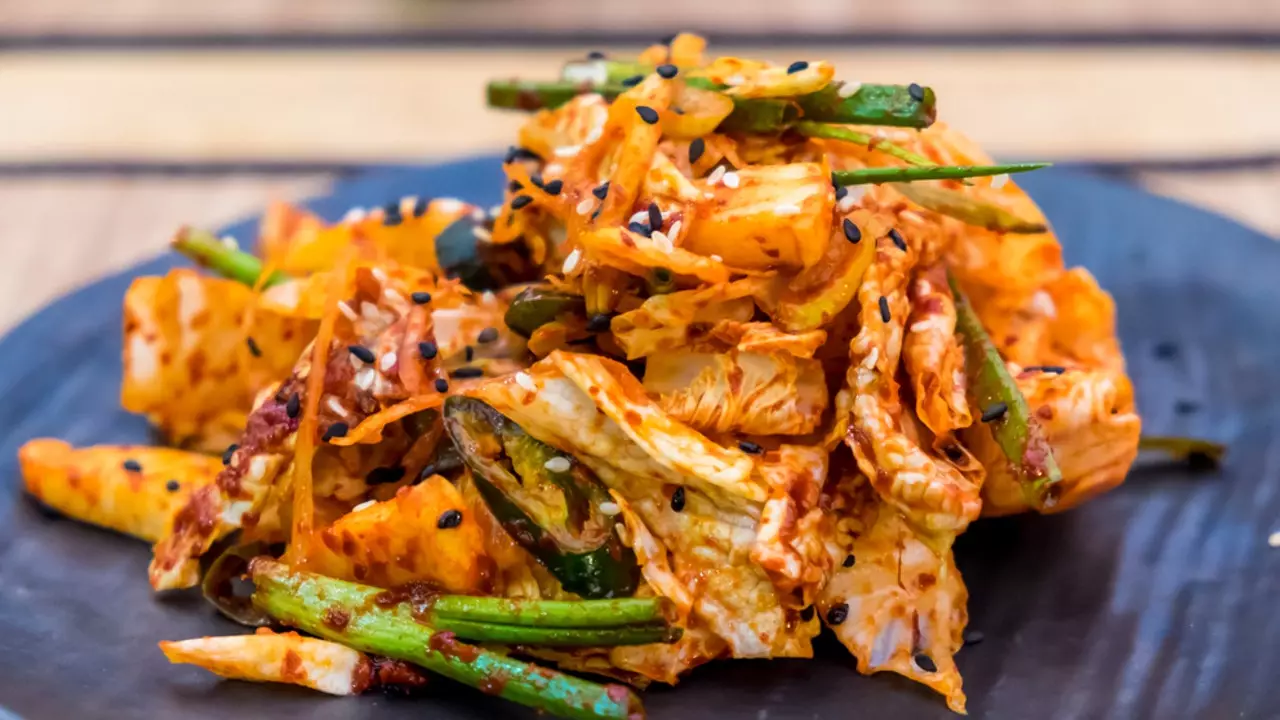 Kimchi Kubis Napa Tradisional