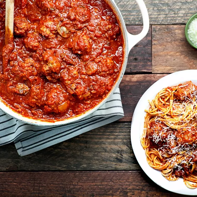 Ôfbylding kin befetsje Spaghetti Food and Pasta