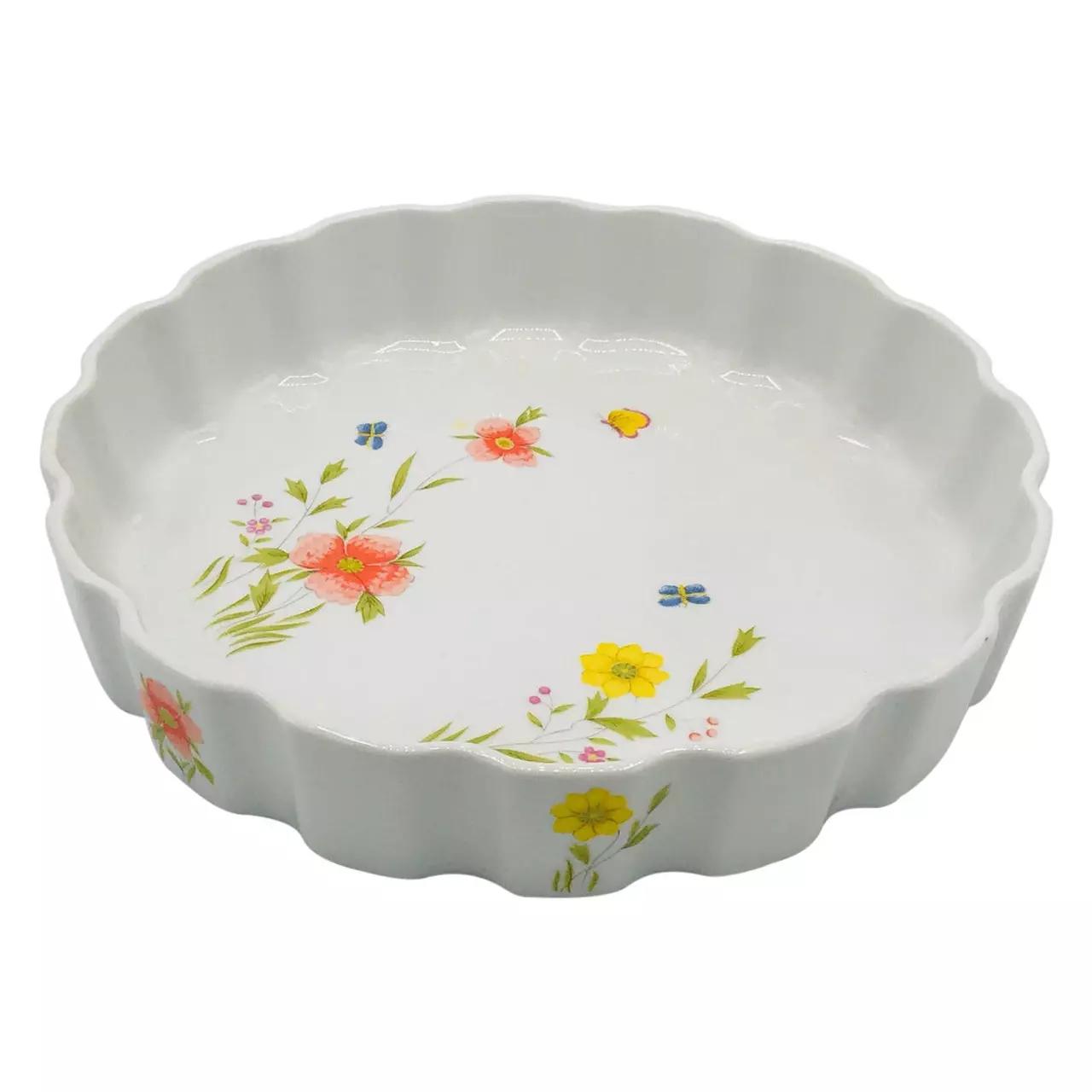 Foto Vintage Andreast, autor Sadek Country Flowers Quiche Plate.