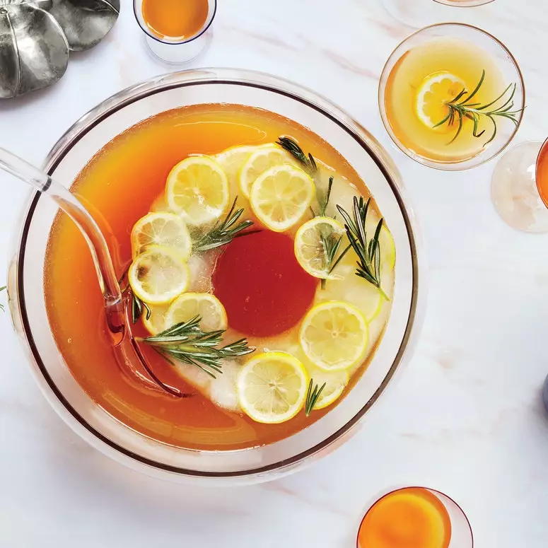 Earl Grey Bourbon Punch