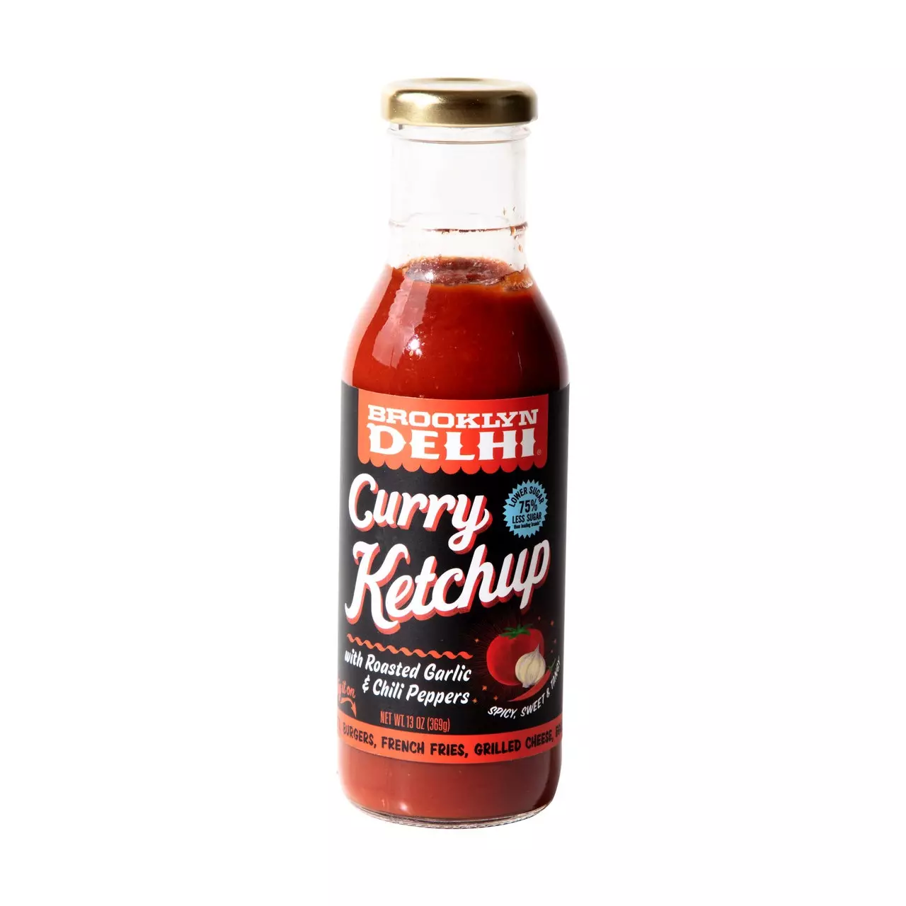 Brooklyn Delhi tərəfindən bir şüşə Curry Ketchup şəkli.