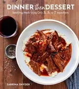 Dinner Pa Dessert Cookbook Cover by Sabrina Snyder