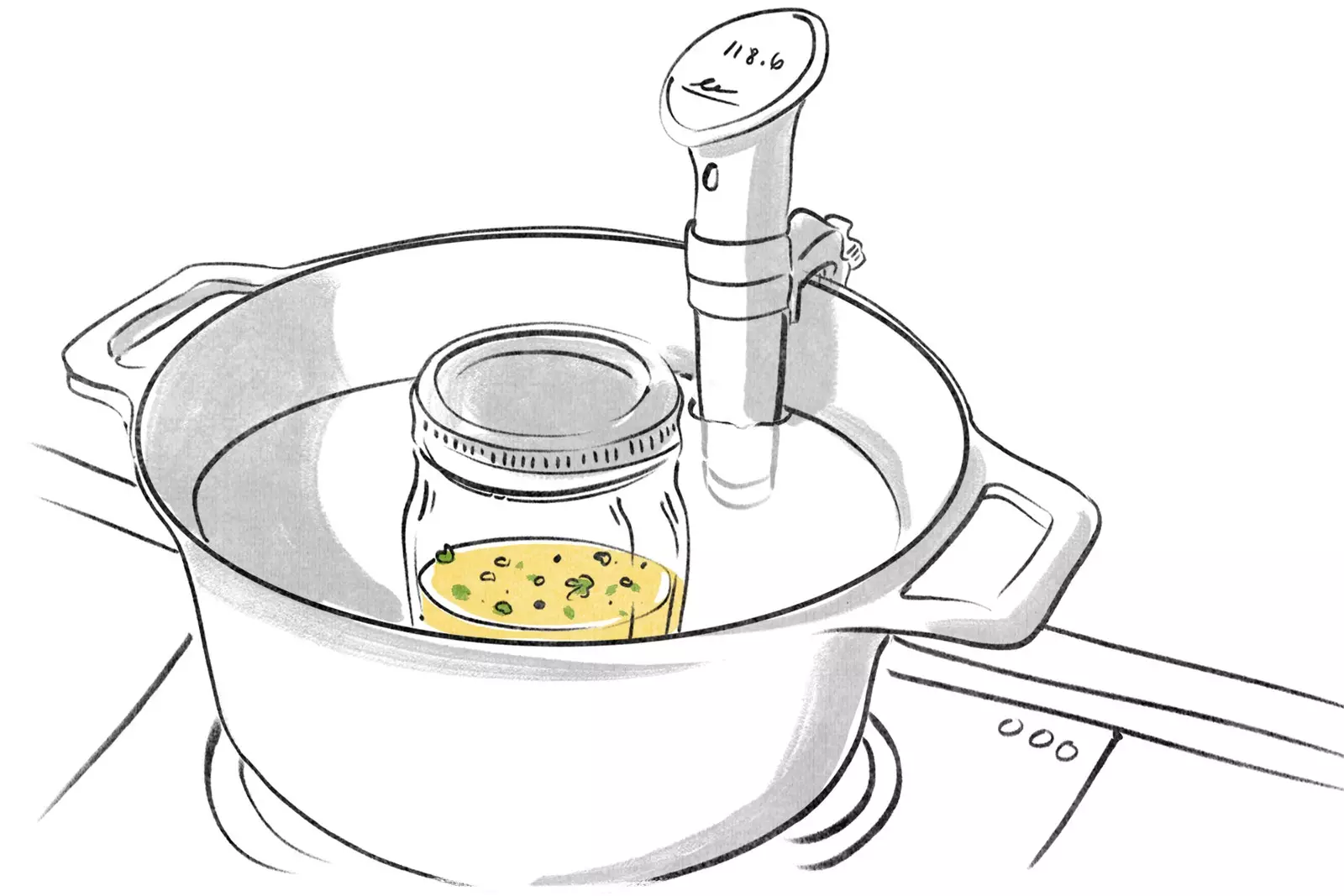 Ôfbylding kin befetsje Steamer Bowl Appliance en Mixer
