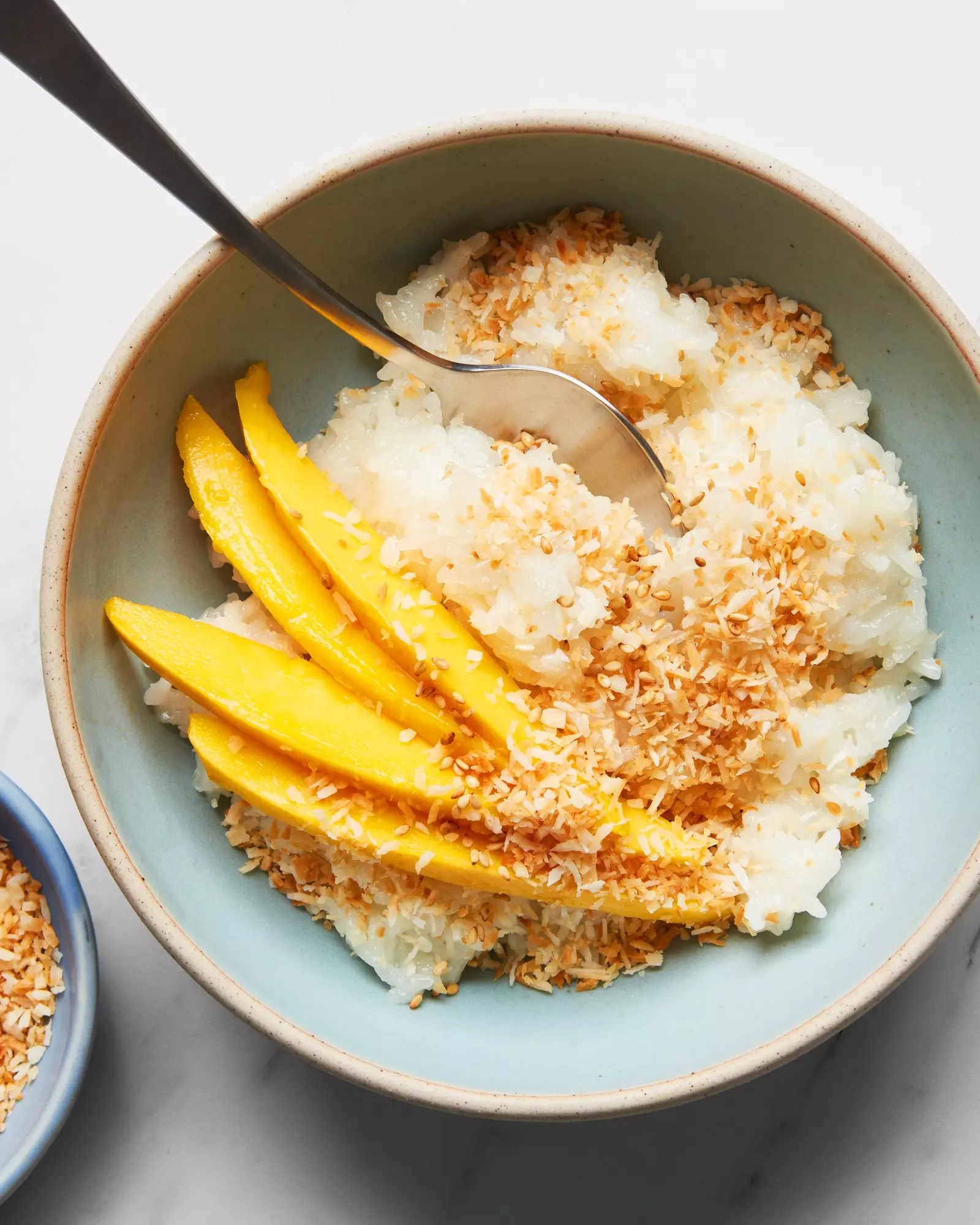 Foto av Coconut Sticky Rice With Mango.