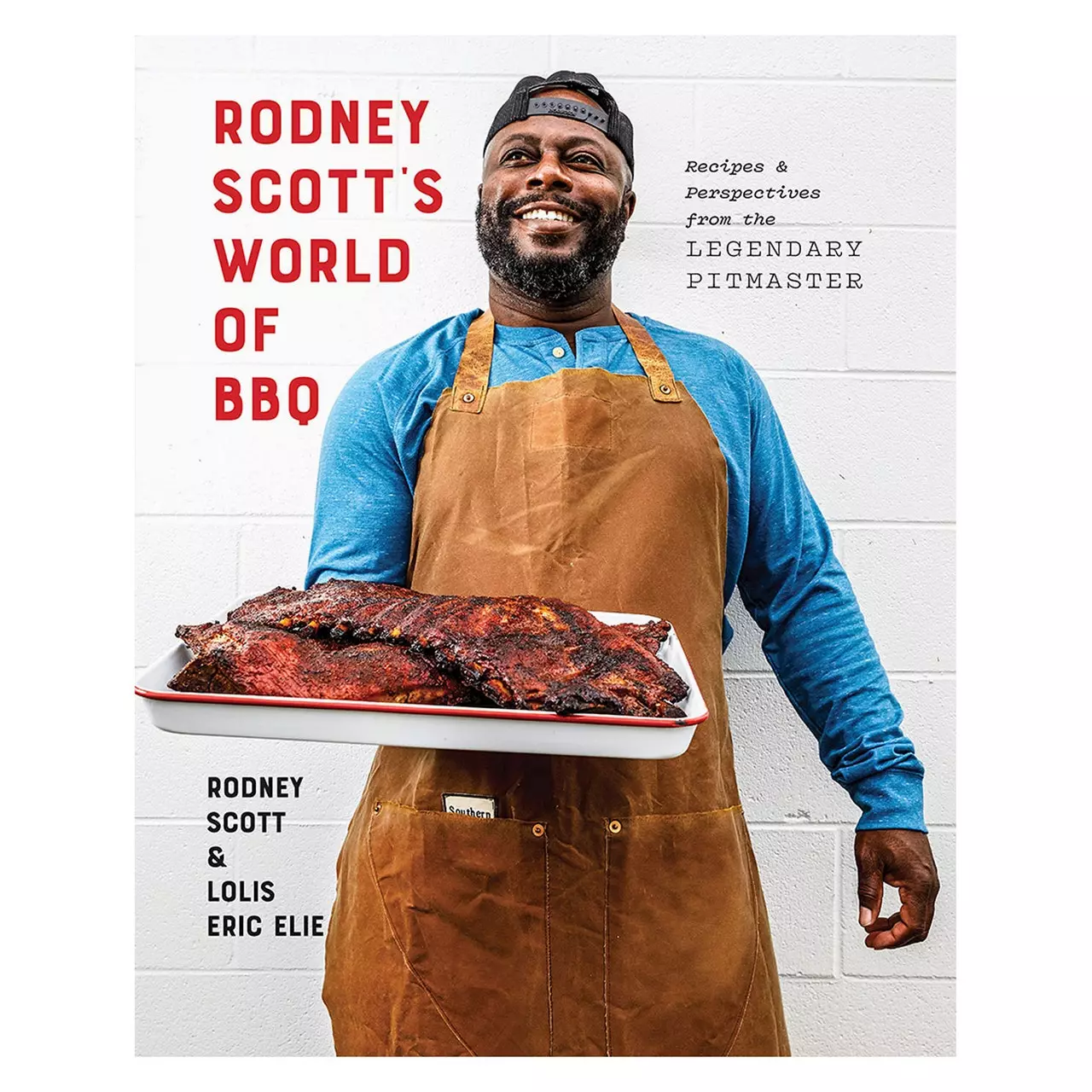 Foto 'Rodney Scott's World of BBQ' pa Rodney Scott ak Lolis Eric Elie.
