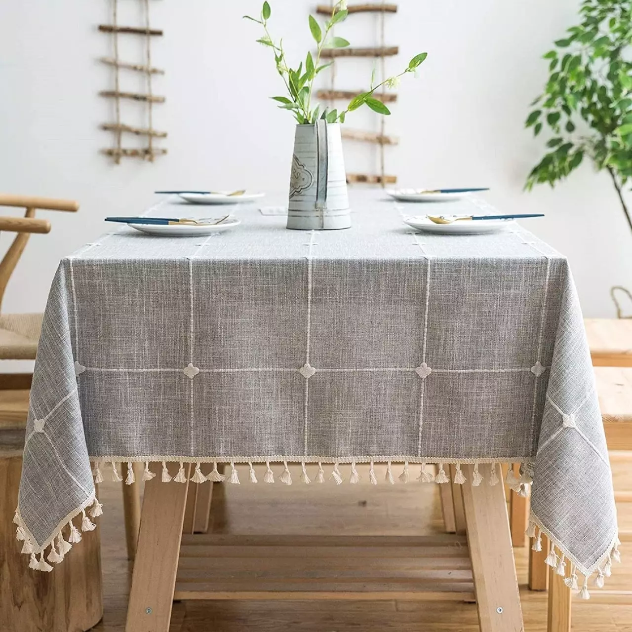 Bild kann enthalen: Tablecloth, Home Decor, a Lengen