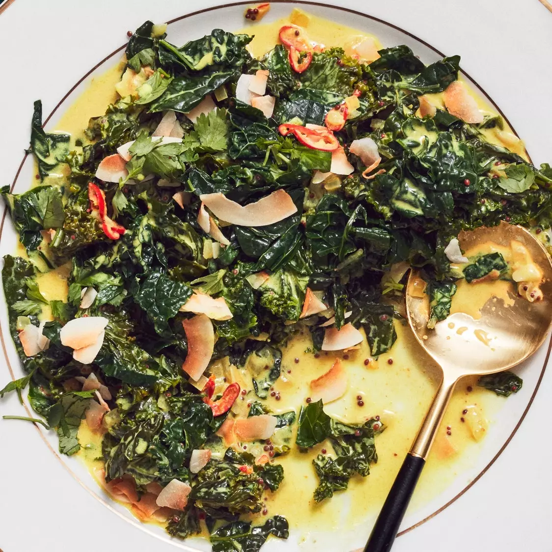 Kokonate Creamed Greens.