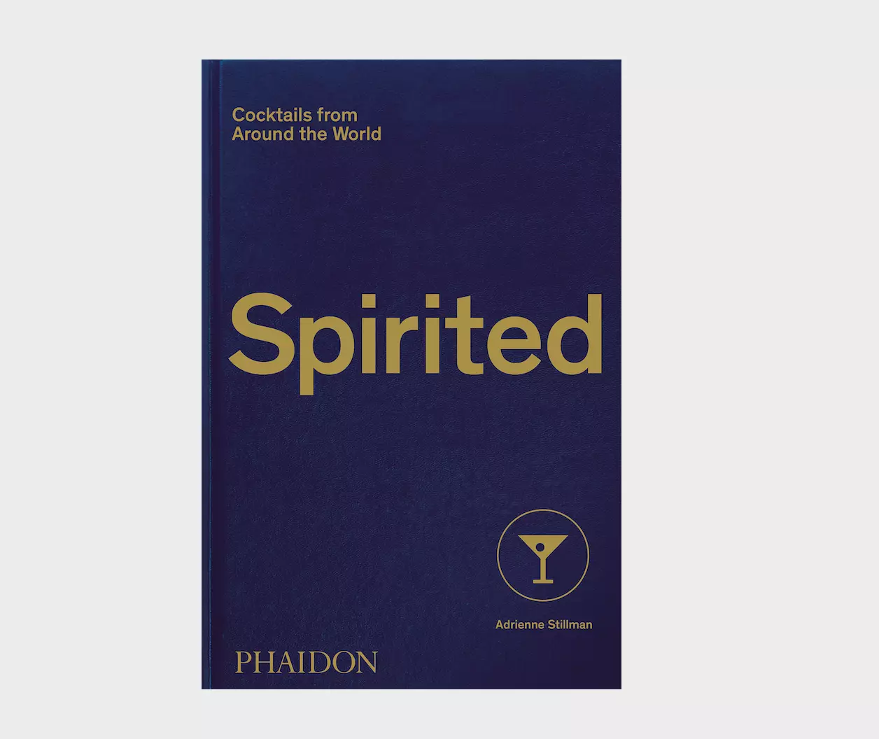 Снимка на книга за коктейли Spirited