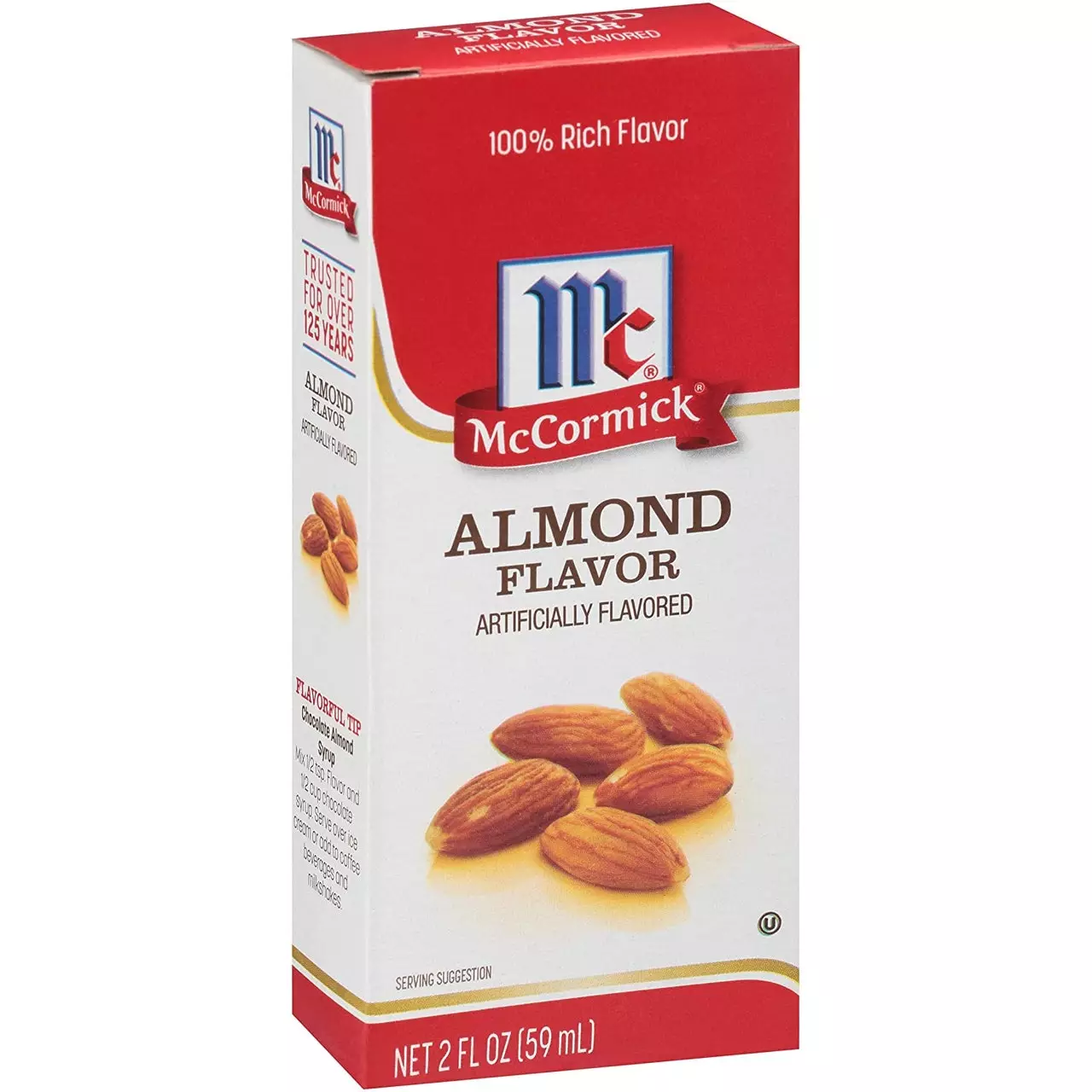 McCormick Imitation Almond Extract को लागि प्याकेजिङको फोटो