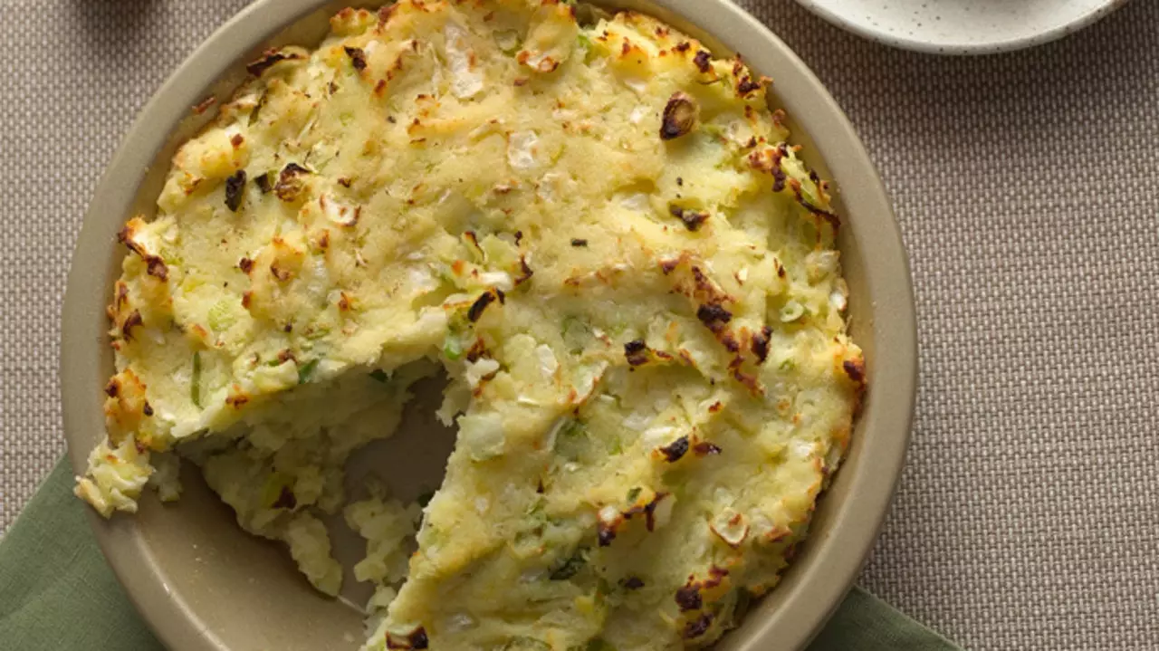 Golden Colcannon Pie