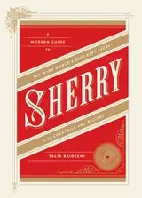 Muka depan Sherry oleh Talia Baiocchi, kulit buku merah.
