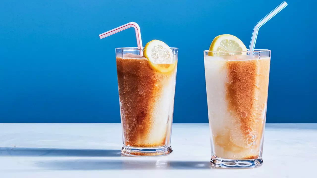 Frozen Boozy Arnold Palmer