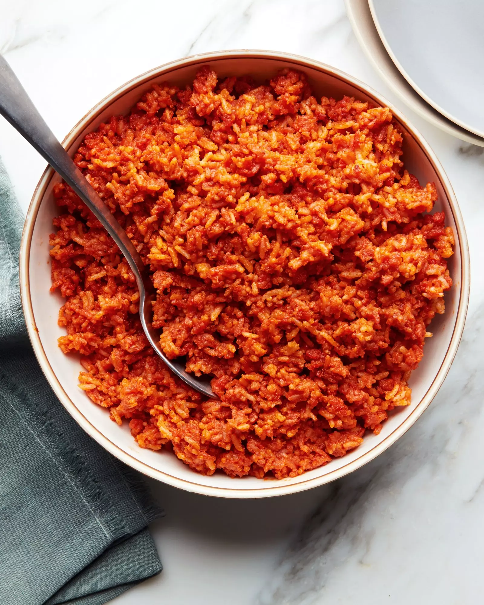 Foto e nigerianit Jollof Rice.