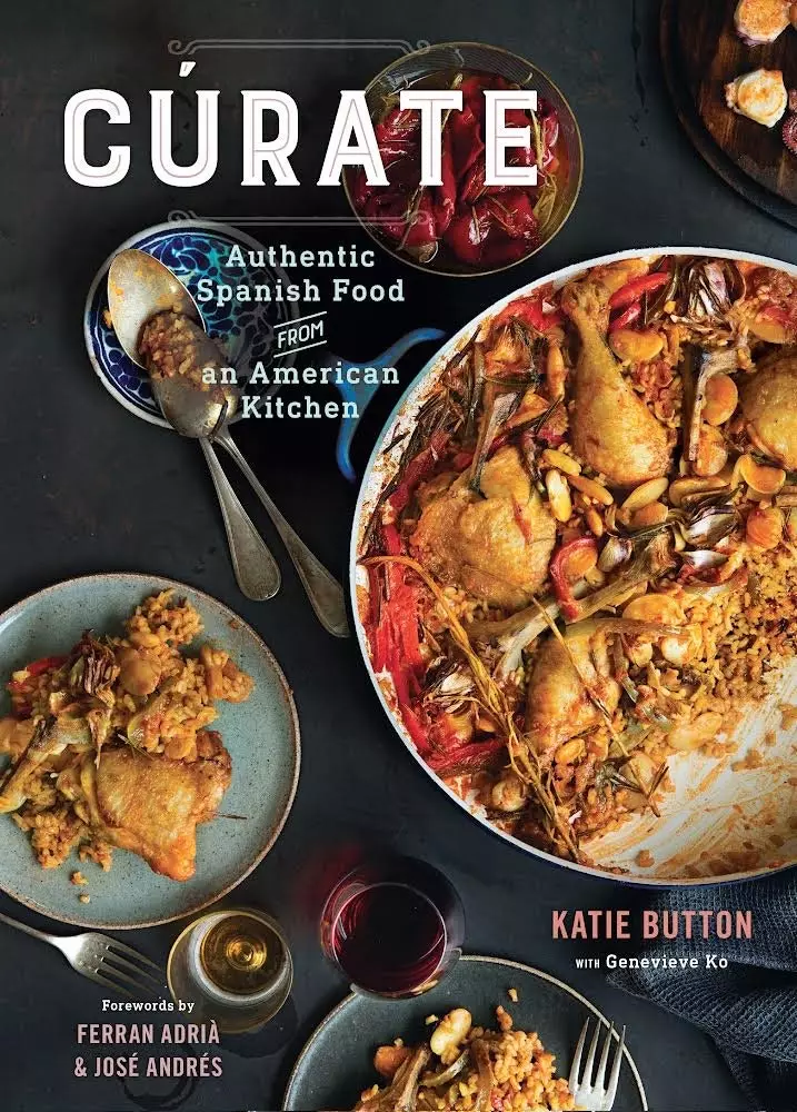 Cúrate: Autêntica comida espanhola de uma capa de livro de receitas de cozinha americana